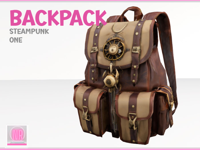 Second Life Marketplace - Backpack Steampunk One